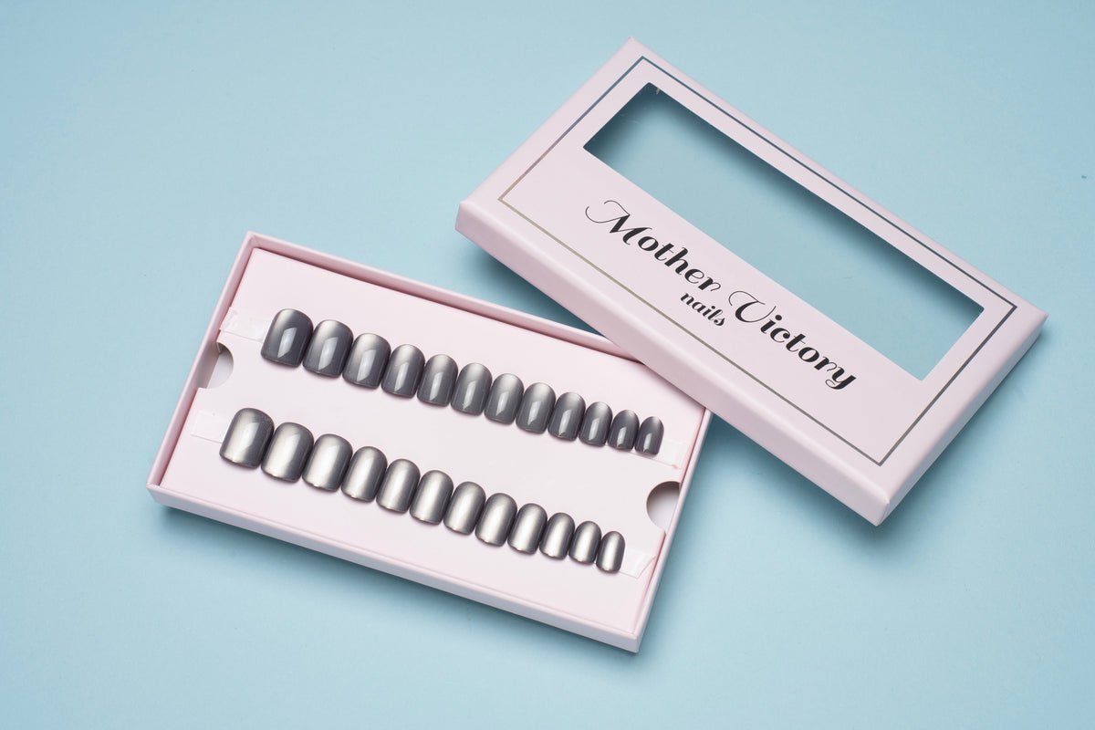 Holographic Ash Nails – Mother Victory Nails